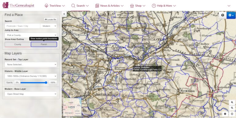 Parish maps – Map Explorer
